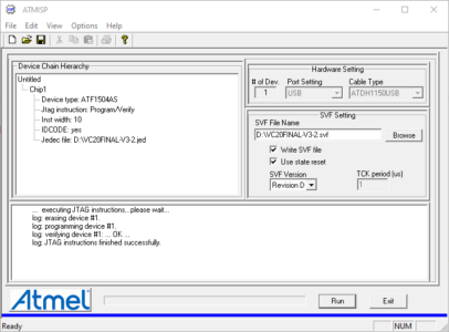 Erasing and Programming the ATF1504 CPLD | hackup.net